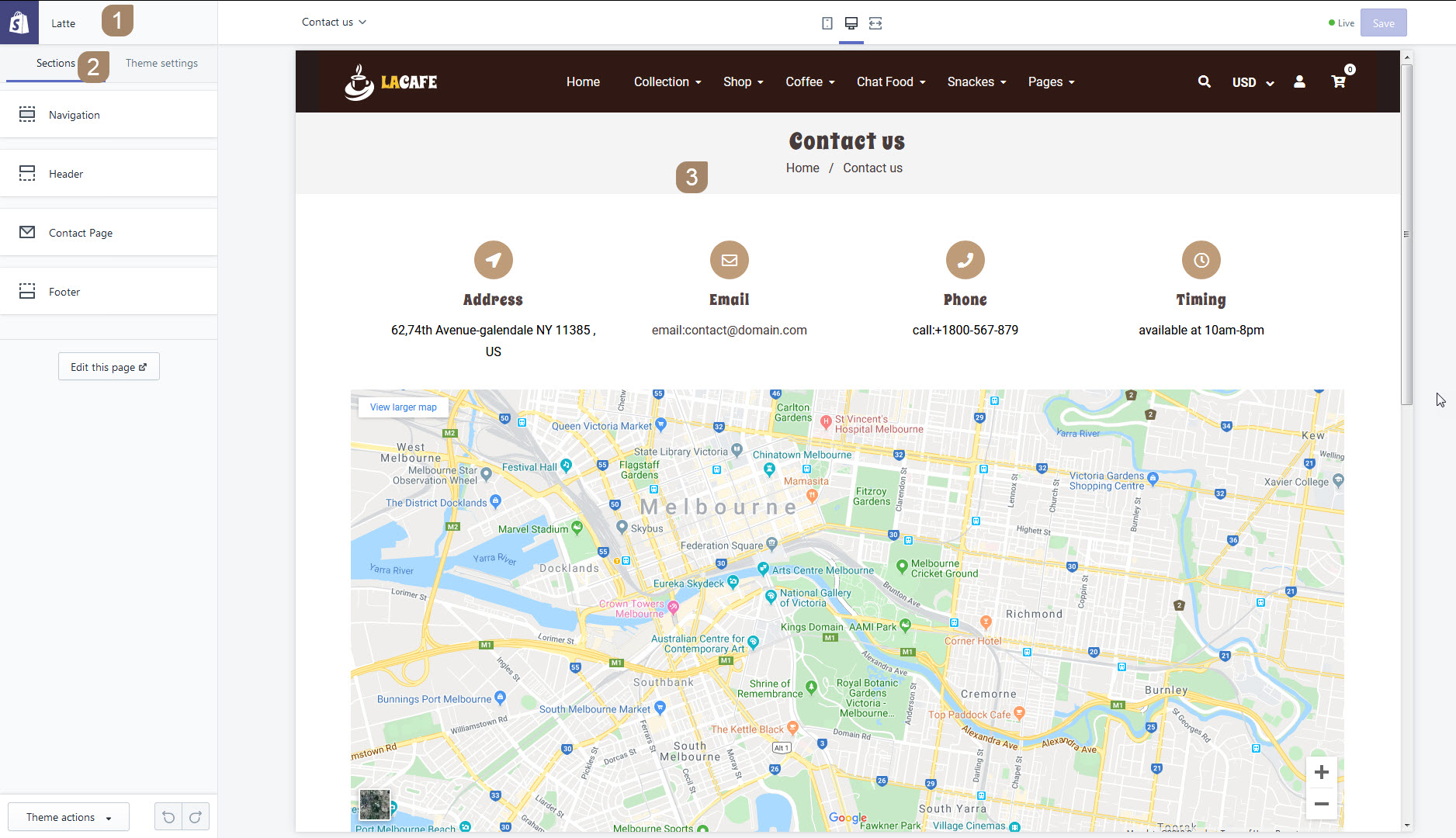 Lacafe - Coffee Shop & Cafe Shopify Theme